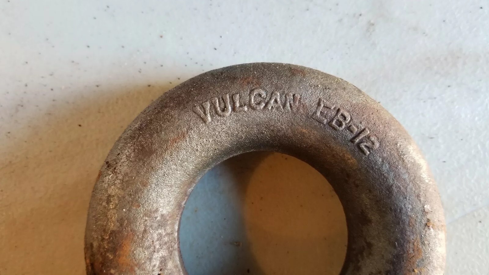 Vulcan EB-12 Lifting Eye Bolt 15,000 Lb Lift Cap Steel 1 1/4"- 7 Thread ...