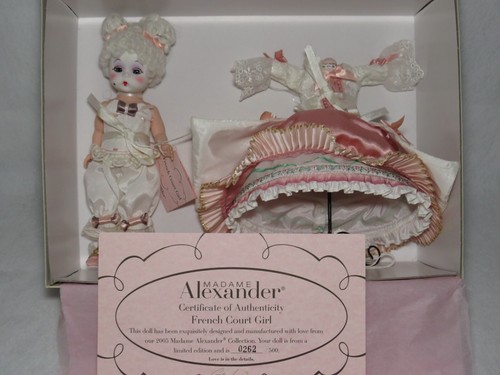 French Court Girl Madame Alexander Limited Edition 8" Doll #40790 | eBay