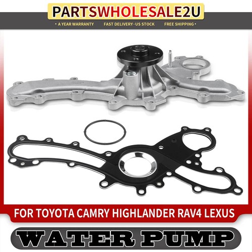 Water Pump with Gasket for Lexus ES350 RX450h Toyota Camry Highlander ...