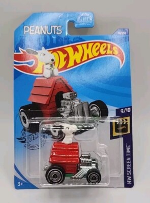 Hot Wheels Snoopy Peanuts Dog House Hot Rod - HW Screen Time 9/10 - 14/ ...