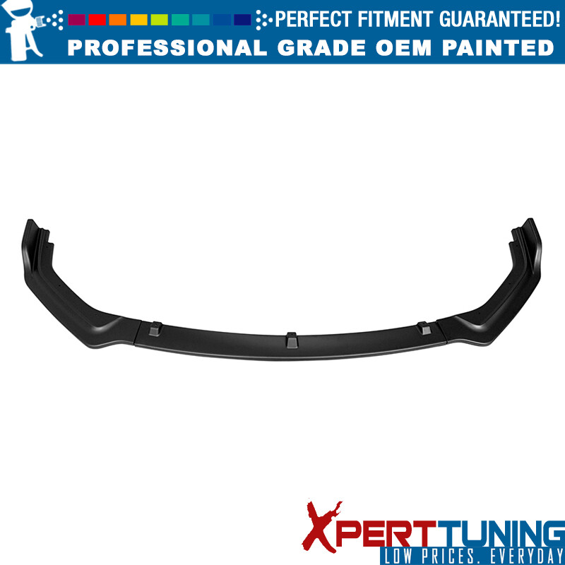 Fits 18-24 Infiniti Q50 Base Premium PP 3PC Front Bumper Lip Painted # ...