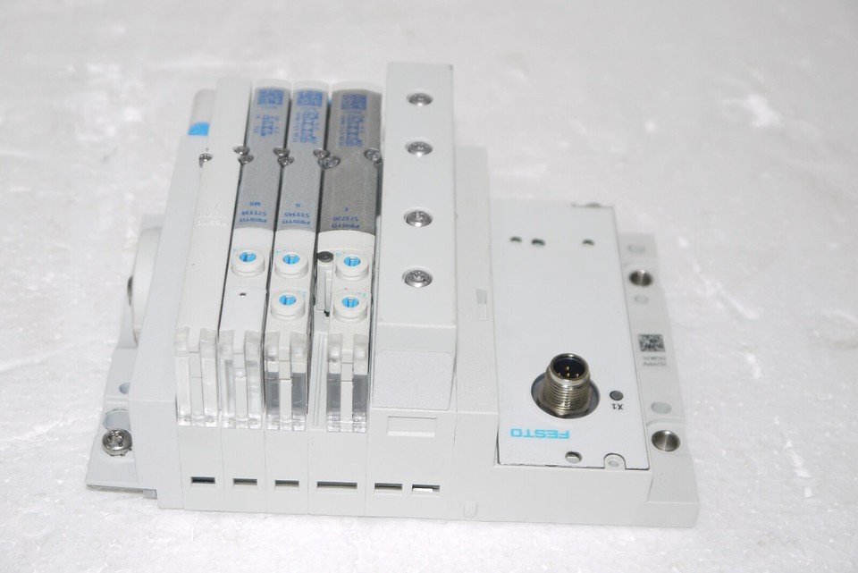 Festo 575667 MPAL-VI Modular Solenoid Valve Terminal w/ Push ...