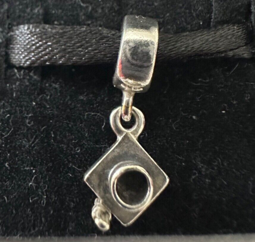 Authentic Pandora #791892 Graduation Cap Bead - Preowned #119 | eBay