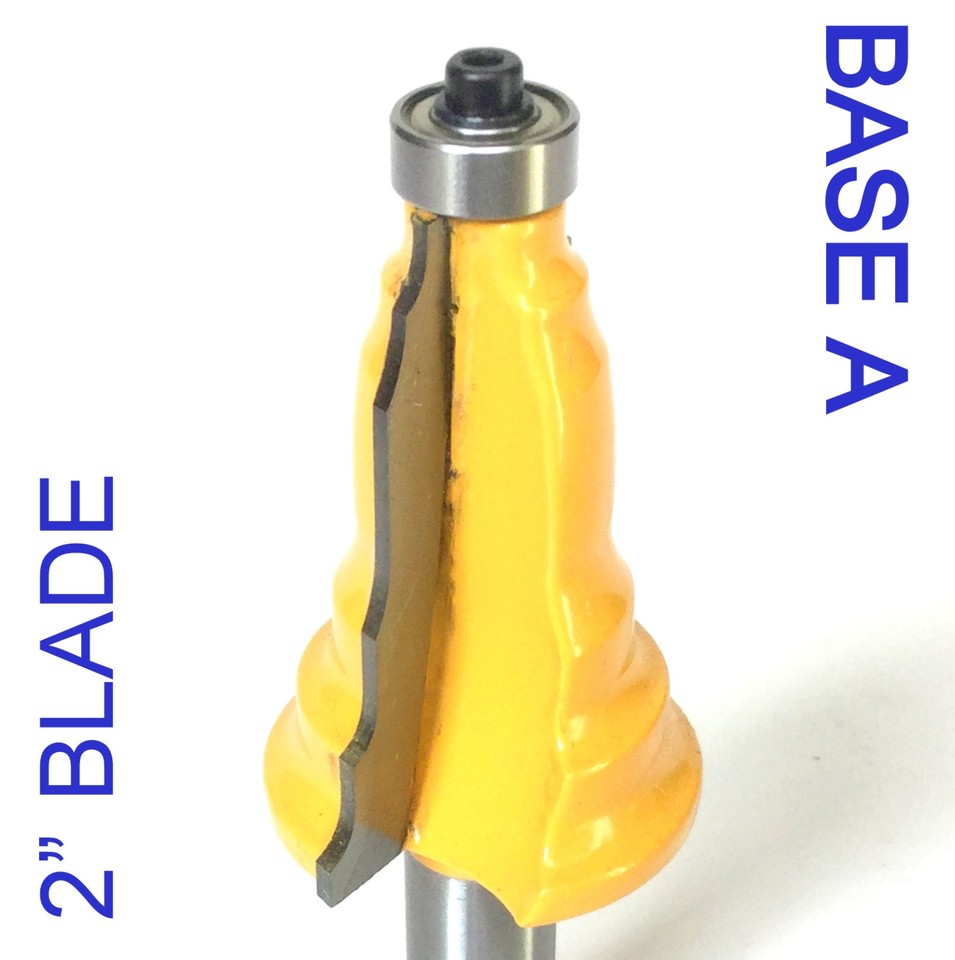 1 PC 1/2" SH Base-A Architectural Molding Router Bit sct-888 | eBay