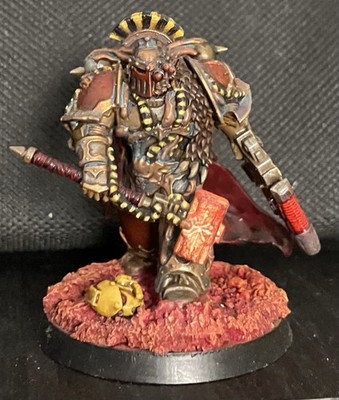 Games Workshop WH40K Chaos Marine Iron Warriors Single Chaos Lord Well ...