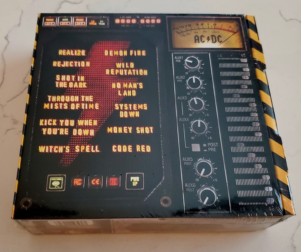 ACDC POWER UP CD LIMITED EDITION DELUXE LIGHTBOX BOX SET | eBay