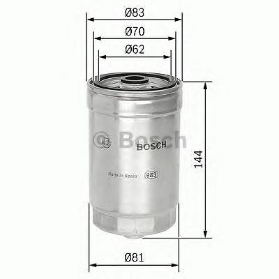 ENGINE FUEL FILTER OE QUALITY REPLACEMENT BOSCH 1457434314 | eBay UK