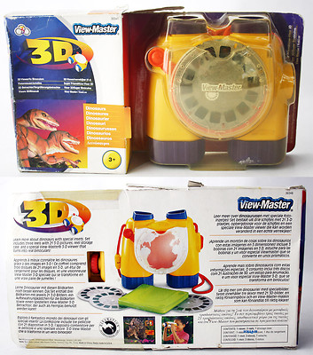 VERY RARE VINTAGE 1998 VIEW MASTER 3D VIEWER BINOCULARS DINOSAURS NEW ...