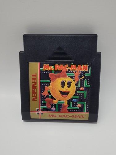 Ms. Pac-Man, Tengen Unlicensed Nintendo Entertainment System NES 1990 ...