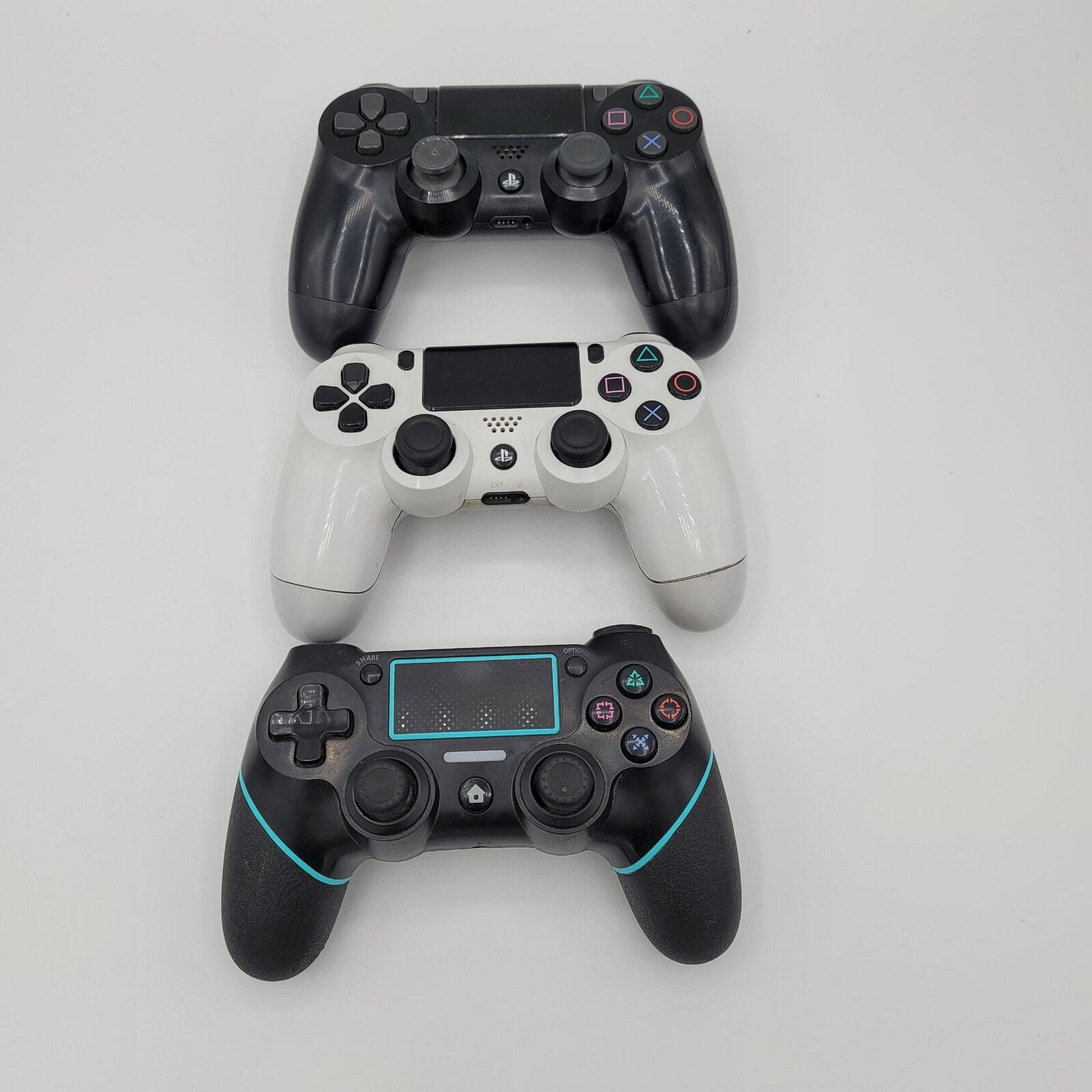 Lot of Three Wireless PS4 Gaming Controllers tested and work | eBay