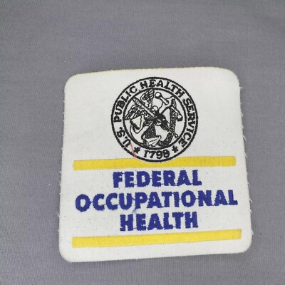 US Federal Occupational Health Public Healthcare 4" Square Patch | eBay