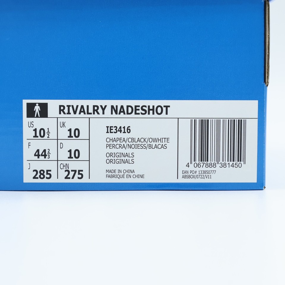 IE3416 Nadeshot adidas Rivalry Chalk Pearl Core Black Off White (Men's ...