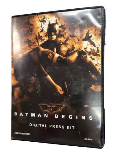Batman Begins - 2005 Digital Movie Press Kit - CD-ROM - WB DC Comics | eBay