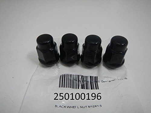 Can Am Maverick X3 black wheel lug nut 12m X 1.50 Set of 4 #250100196 ...