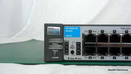 HP POE J9472-69001 ProCurve 3500-48 Commutateur J9472-61301 J9472A | eBay
