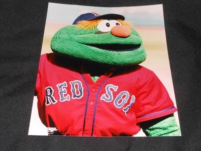 Vintage Photo File Boston Red Sox Wally the Green Monster 8x10 Color ...