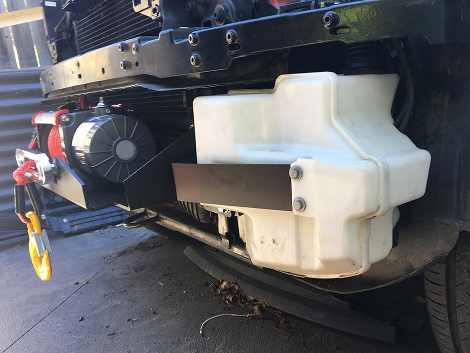 2005-2009 Land Rover LR3 LR4 Range Sport Winch Mount Discreet Front ...