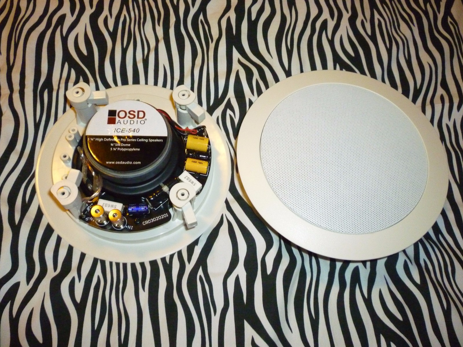 OSD Audio ICE-540 Polypropylene In-Wall Speaker Pair - Out Of Box | eBay