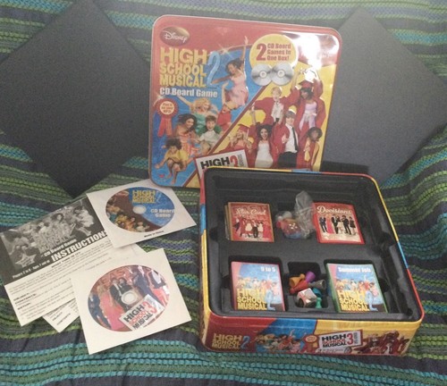 High School Musical 2 & High School Musical 3 CD Board Games - 2 CD Board Games 47754682106| eBay