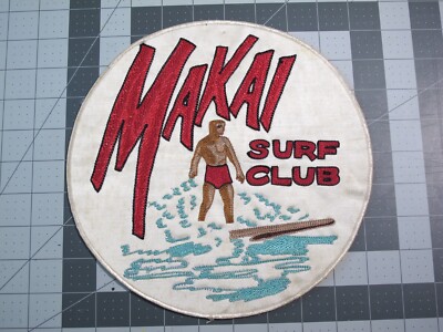 vtg Surfing ephemera - Makai Surf Club jacket back patch lg. V Rare | eBay