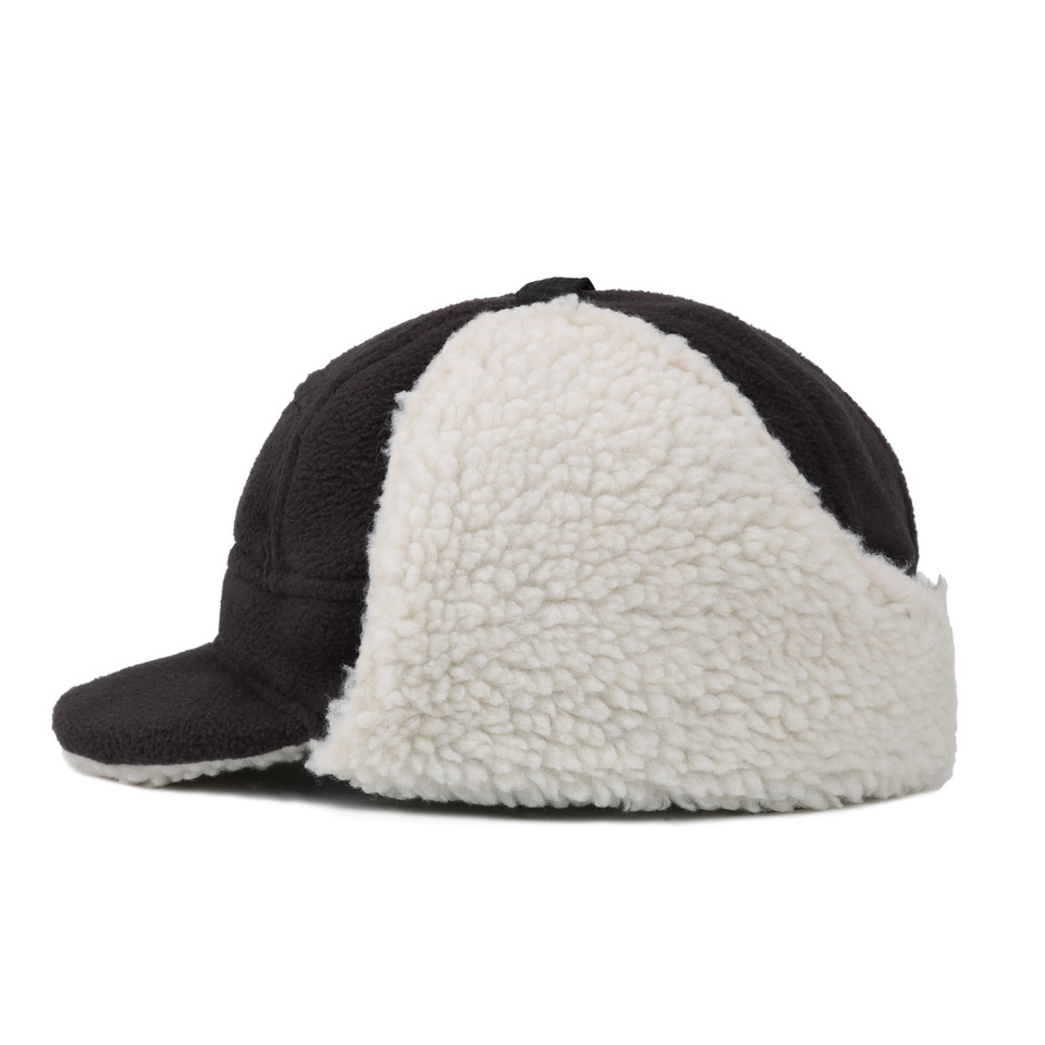 Windproof Ear Flaps Hat Winter Windproof Soft Warm Polar Fleece Beanie ...