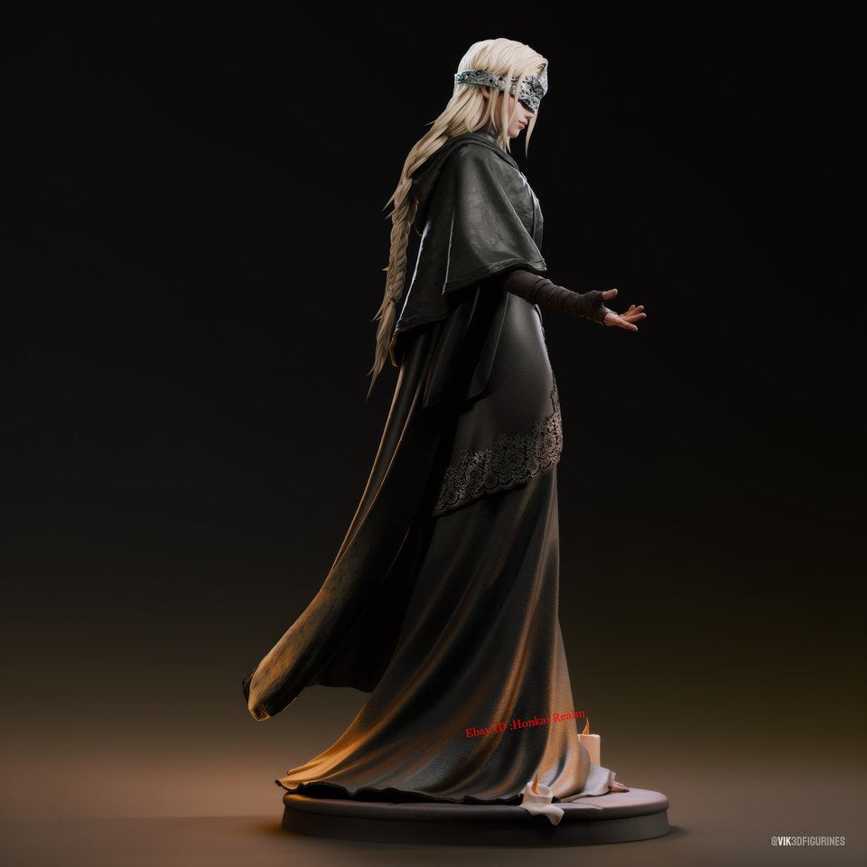 1/12 Dark Souls Ⅲ Fire Keeper Resin Figures Model Unassembled Unpainted ...