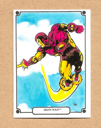 1988 Heroic Origins Comic Images # 39 IRON MAN HTF Card | eBay
