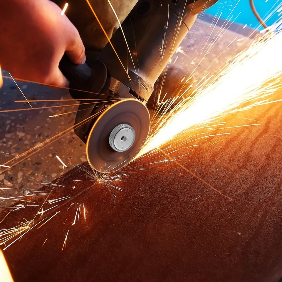 Metal Grinding Tool Flange Nut for Grinder Machine Quick Release | eBay UK