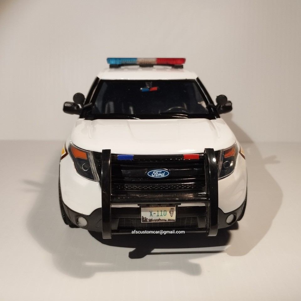 Illinois State Police Ford Explore Police Model Car Diecast with lights ...