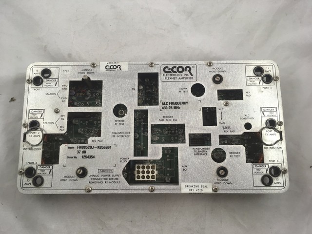 C-COR Fnb85cdj-kb5e6b4 Flexnet Amplifier Module as Is Fast for sale ...