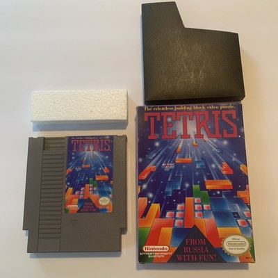 Tetris Nintendo Entertainment System NES Game & Box NO MANUAL ...