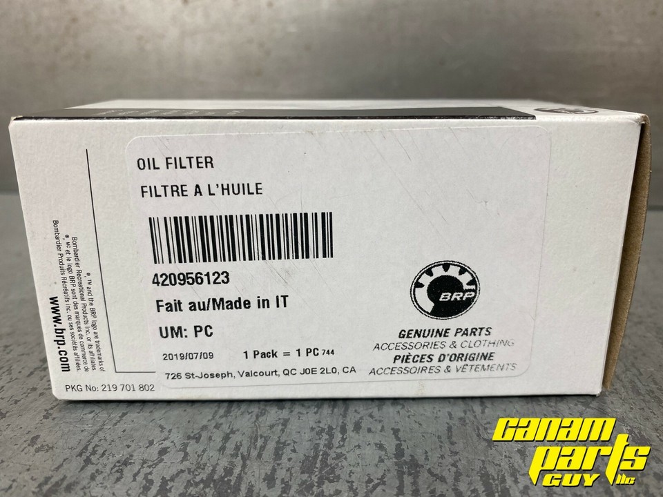 Can Am BRP Maverick X3 Rotax OEM Oil Filter 420956123 900 Triple ACE ...