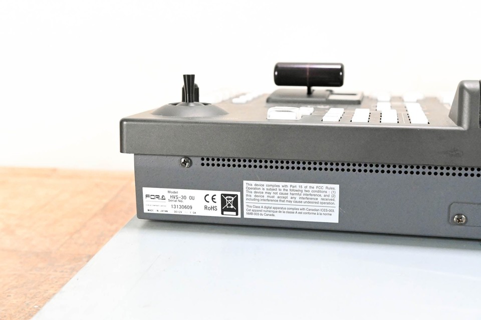 For.A HVS-300HS 1 M/E HANABI HD/SD Portable Digital Video Switcher ...