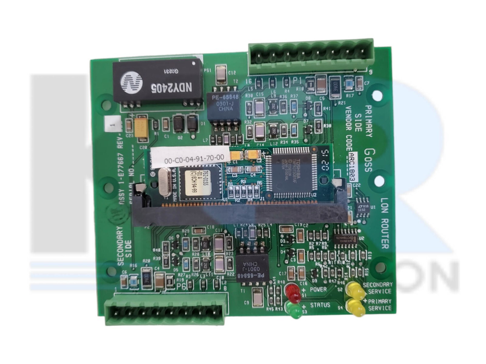 NEW Goss 1-E77667 Lon Router Circuit Board REV. 1 | eBay