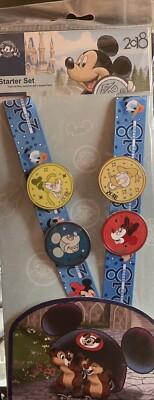 Disney Pin Trading Lanyard Card 4 pins Mickey Mouse Starter Set 2018 ...