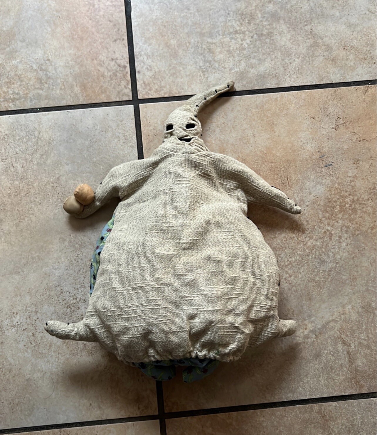 Vintage Oogie Boogie Hand Puppet Plush Nightmare Before Christmas 14 ...