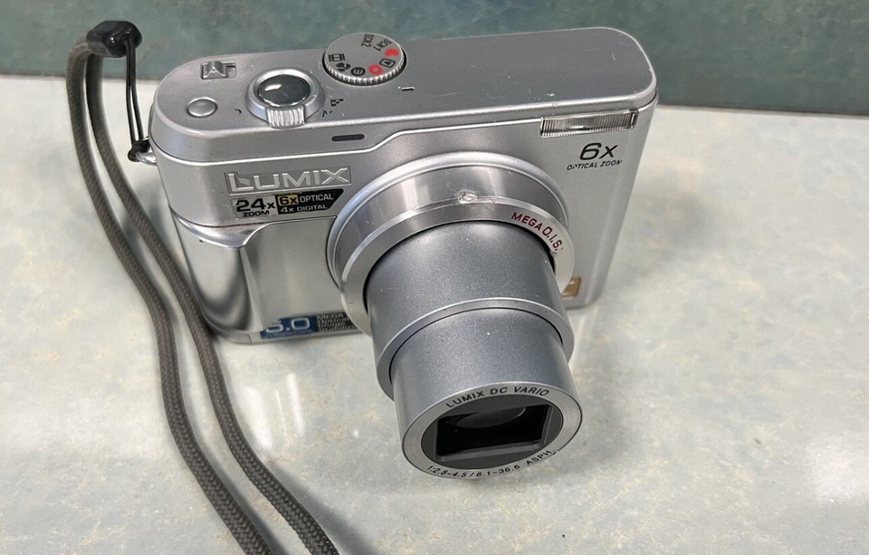 Panasonic LUMIX DMC-LZ2 5.0MP Digital Camera - Silver 37988985074| eBay