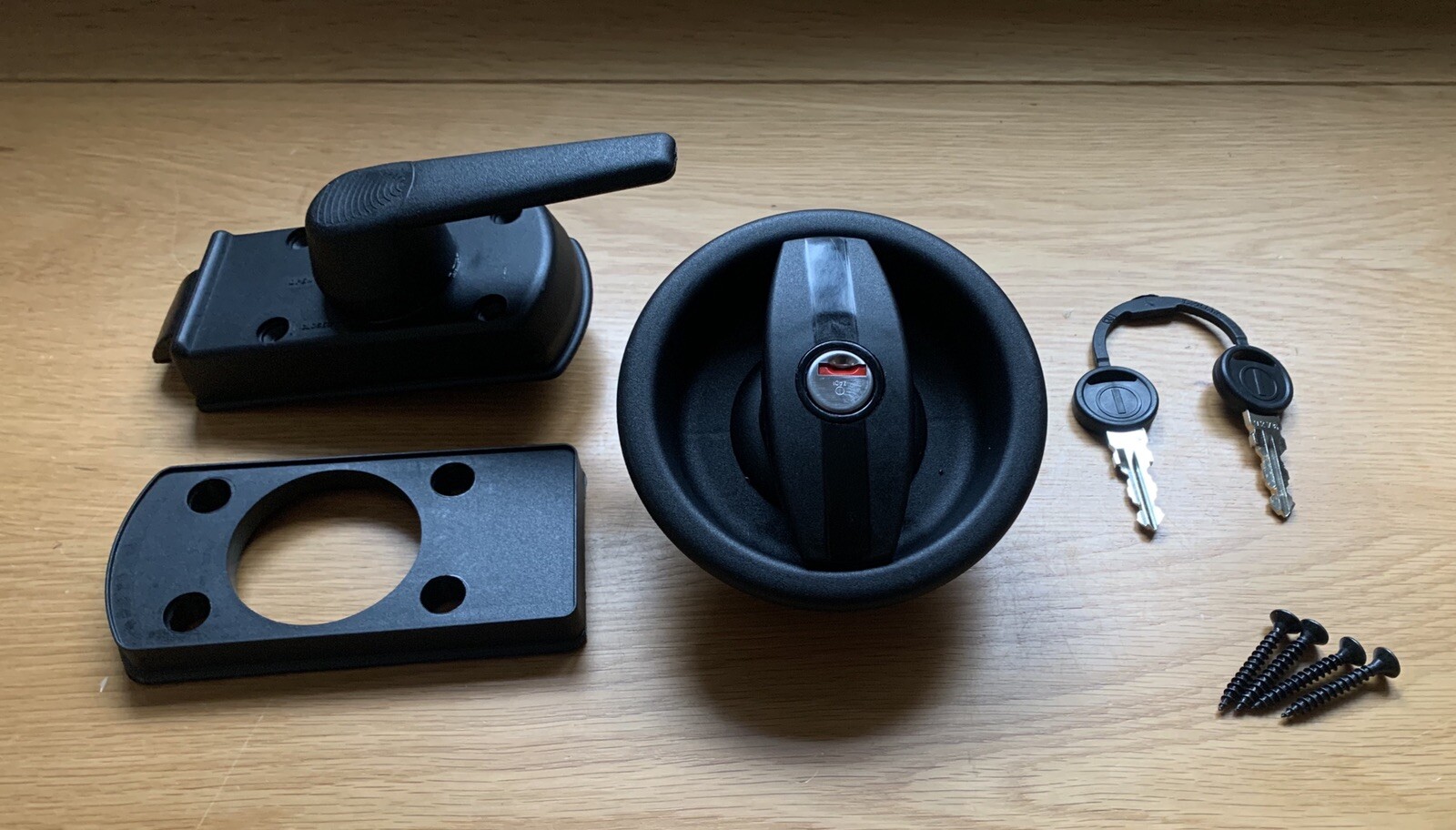Replacement Vecam Zadi Caravan Motorhome Complete Door Lock c/w Barrel ...