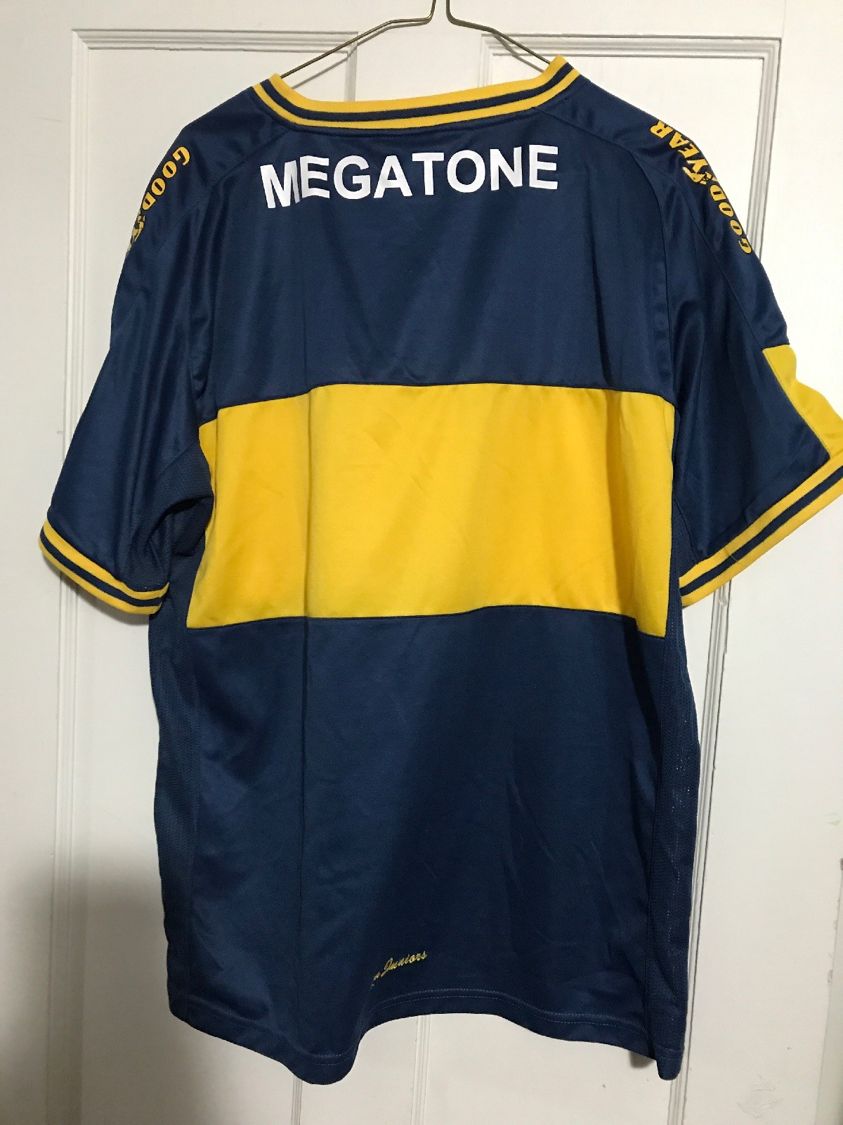 Boca Juniors Argentina Football Soccer Shirt Jersey Medium Megatone ...
