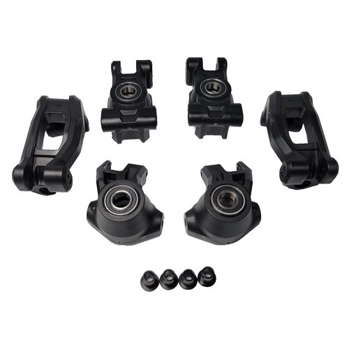 Fits Traxxas Sledge Knuckles Caster Steering Blocks Axle Carriers Hubs ...
