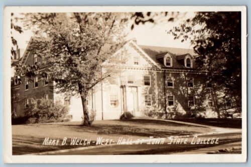 Mary B. Welch Hall Iowa State College Ames Iowa IA RPPC Photo Vintage ...