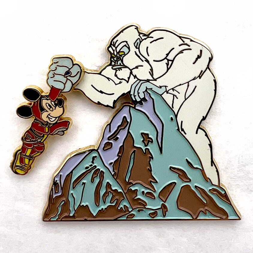 Expedition Everest® Mickey Mouse with Yeti Pin LE 1500 Pin #63462 | eBay