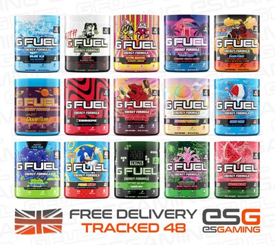 G Fuel Tubs | Energy Drink Powder | 40 Servings | Caffeine | UK Seller ...