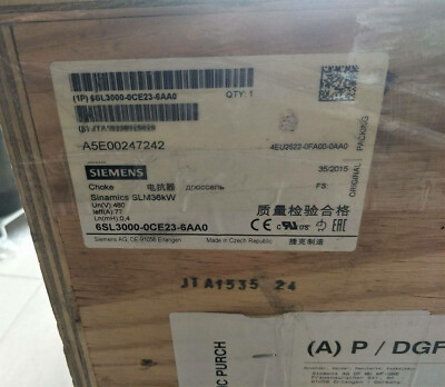 6SL3000-0CE23-6AA0 1PCS NEW SIEMENS SINAMICS Line Reactor 6SL3000-0CE23 ...