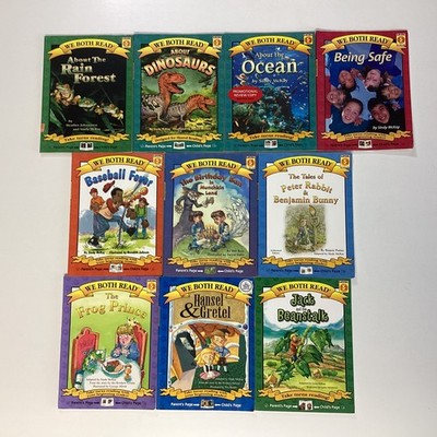 We Both Read Level 1-2 Readers Preschool Kindergarten First Grade 10 ...