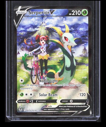 Serperior V TG13/TG30 Swsh12: Sword & Shield - Silver Tempest Trainer ...