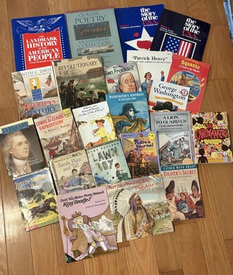 Group Of 23 Sonlight Core D Books And Readers Lot. Part 1 American ...