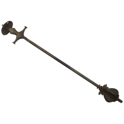Vintage Indian Gurz Guraj Gurj Mace Gotta Sikh Maratha Hand Forged ...