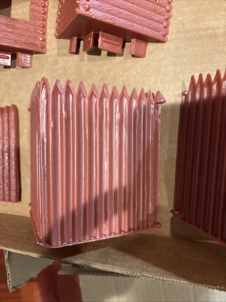 Vintage 1960's Marx Fort Apache Fort Parts Lot | eBay