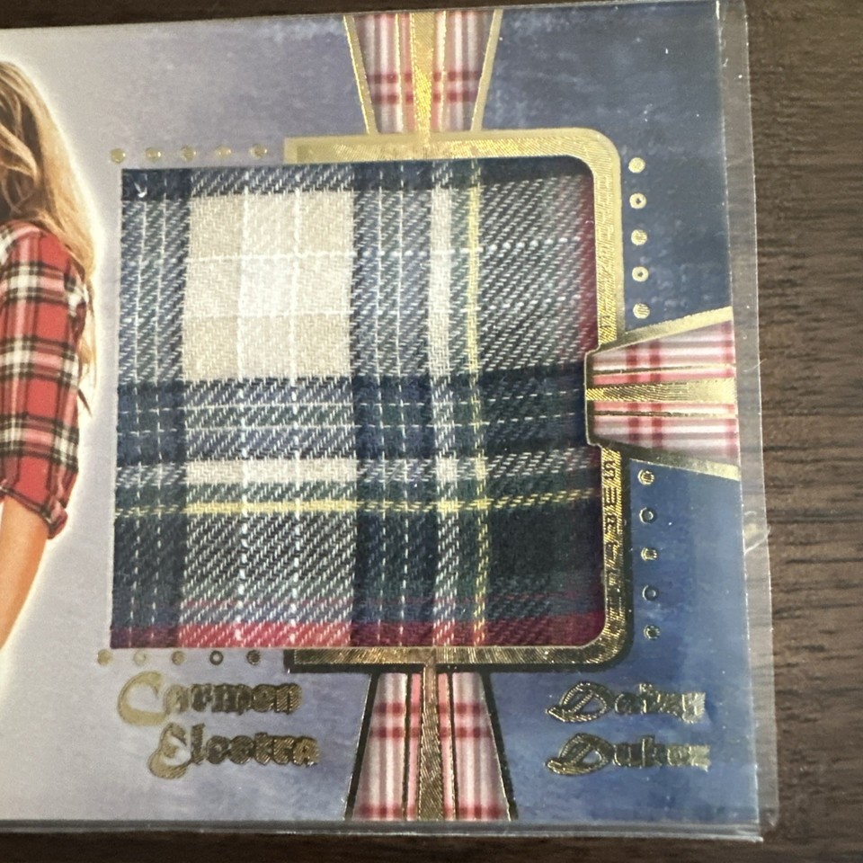 2012 Benchwarmer Daizy Dukez Carmen Electra Jumbo Swatch Playboy ...